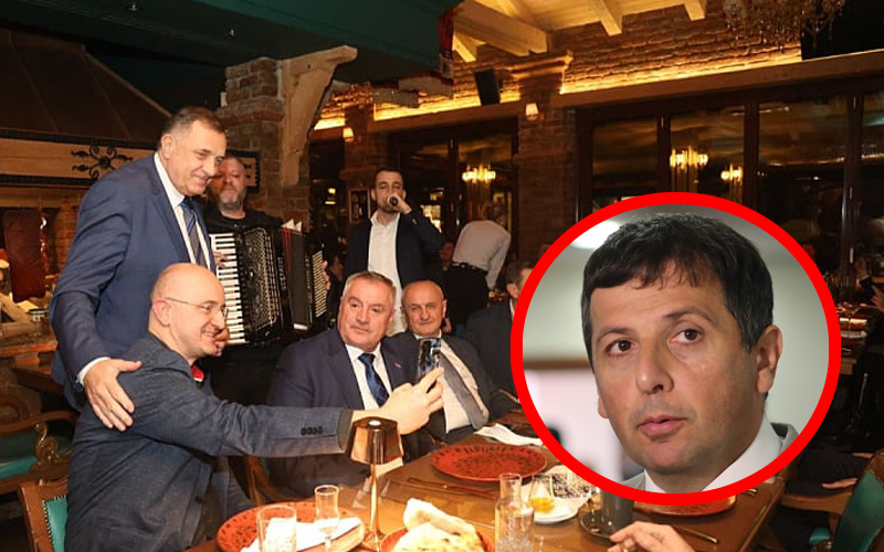Vukanović o Dodikovoj večeri: Pjevao je i gledao ko će mu prvi zabiti ...